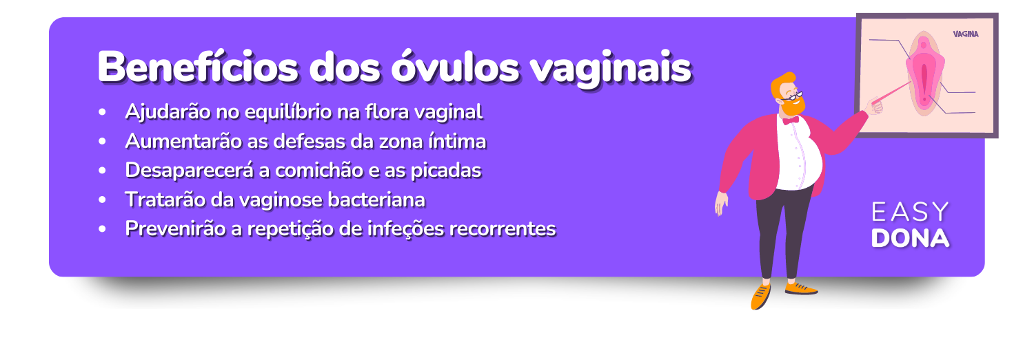 Óvulos vaginais: o que são e para que servem? - EASY DONA